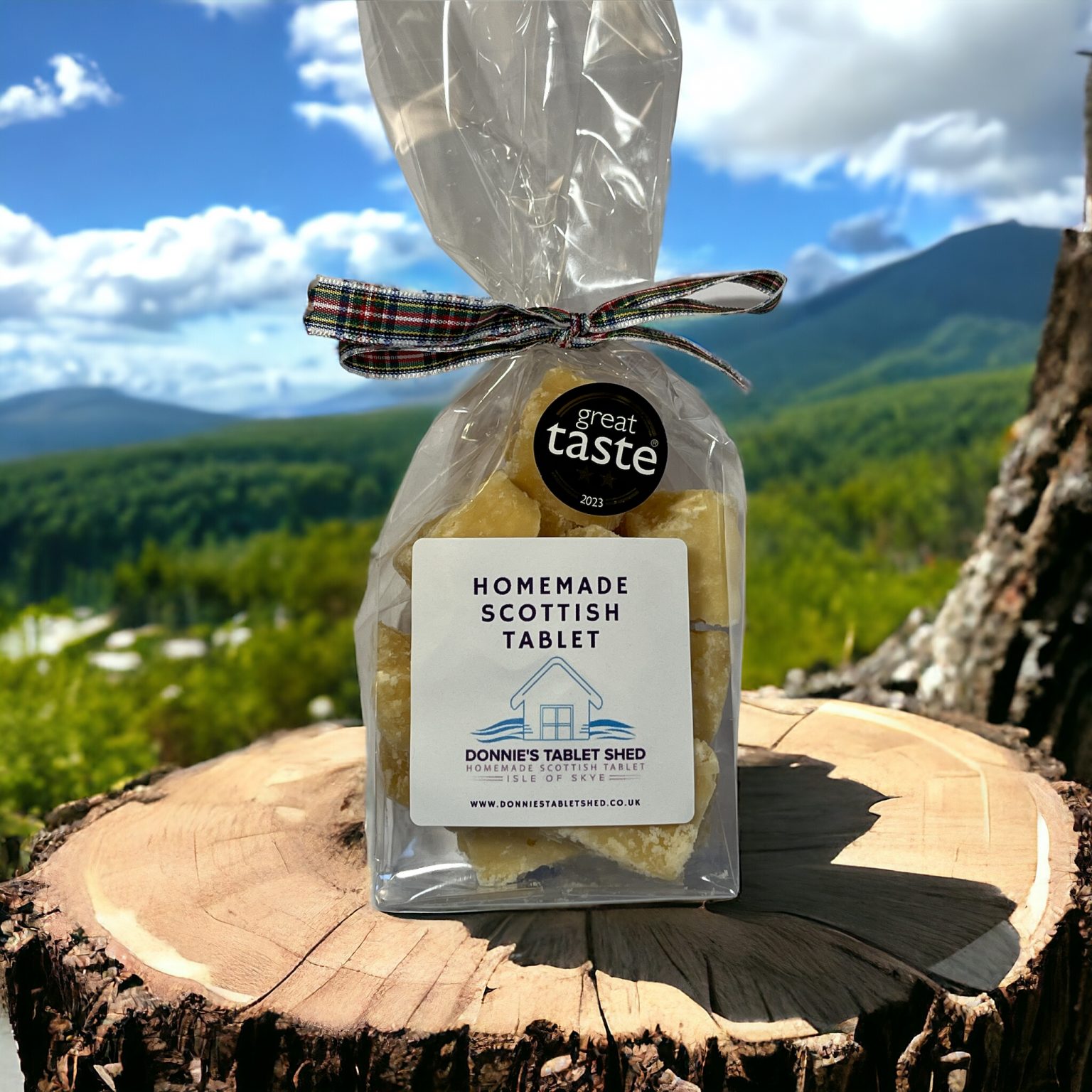 Donnie's Original Homemade Scottish Tablet Bag - 150g - Highland ...