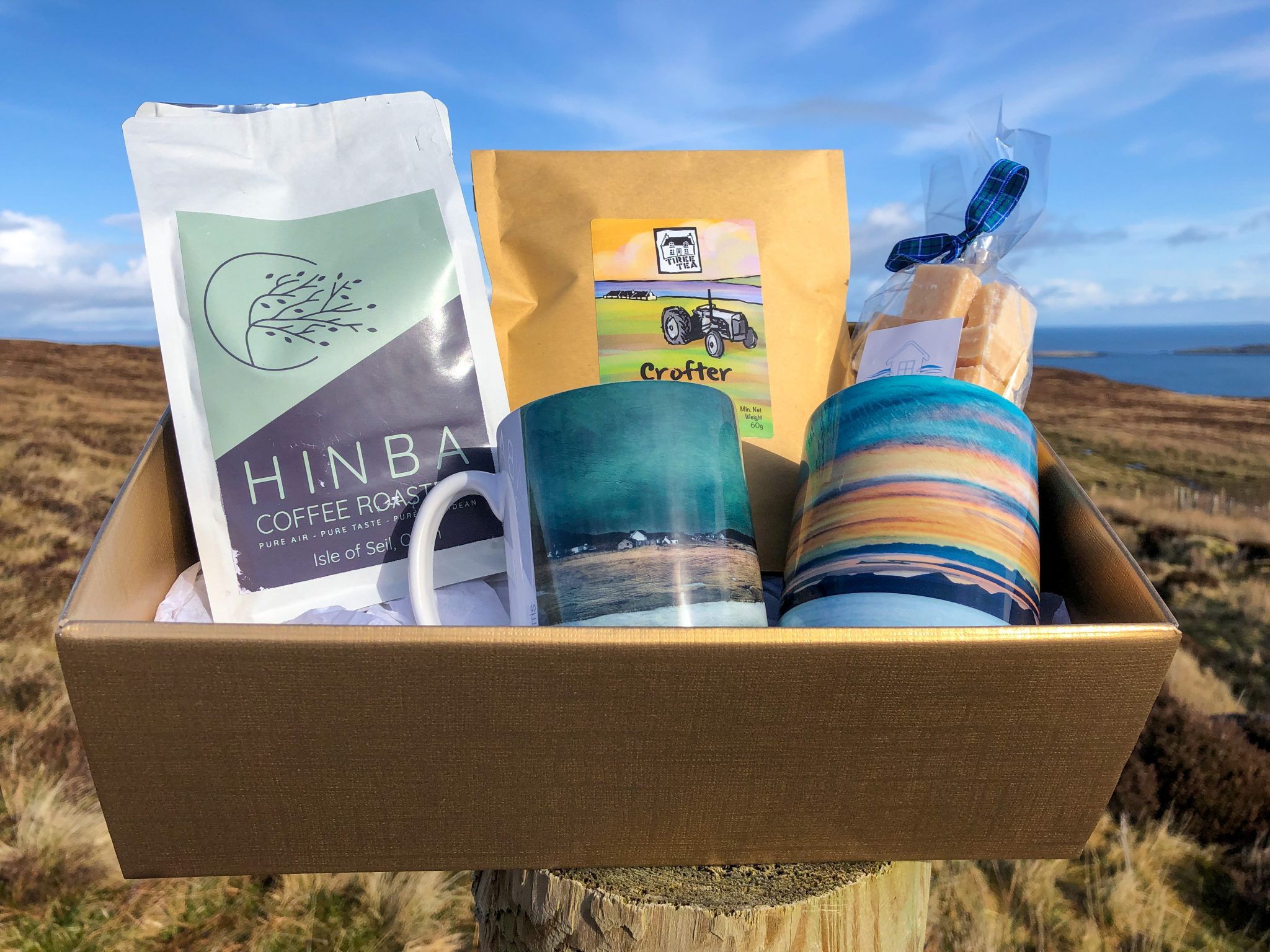 Hebridean Tea and Coffee Scottish Gift Box - Donnie's Tablet Shed and ...