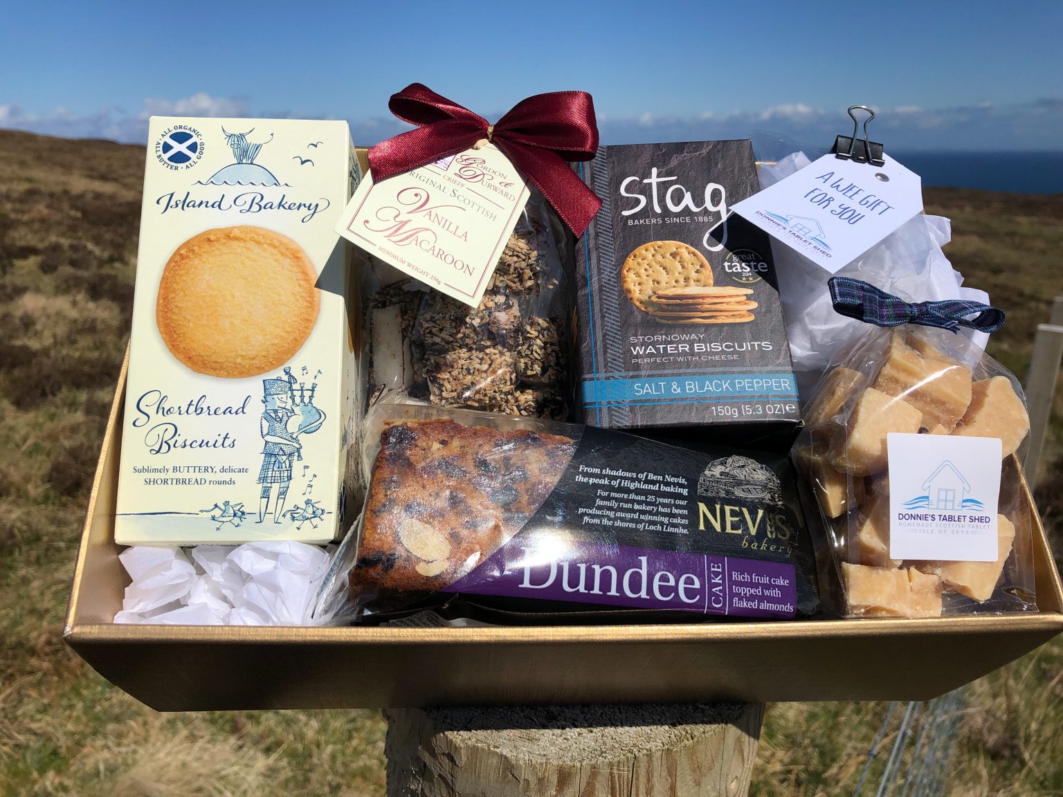 Scottish Tea Time Treats Hamper - Highland Favours from Isle of Skye