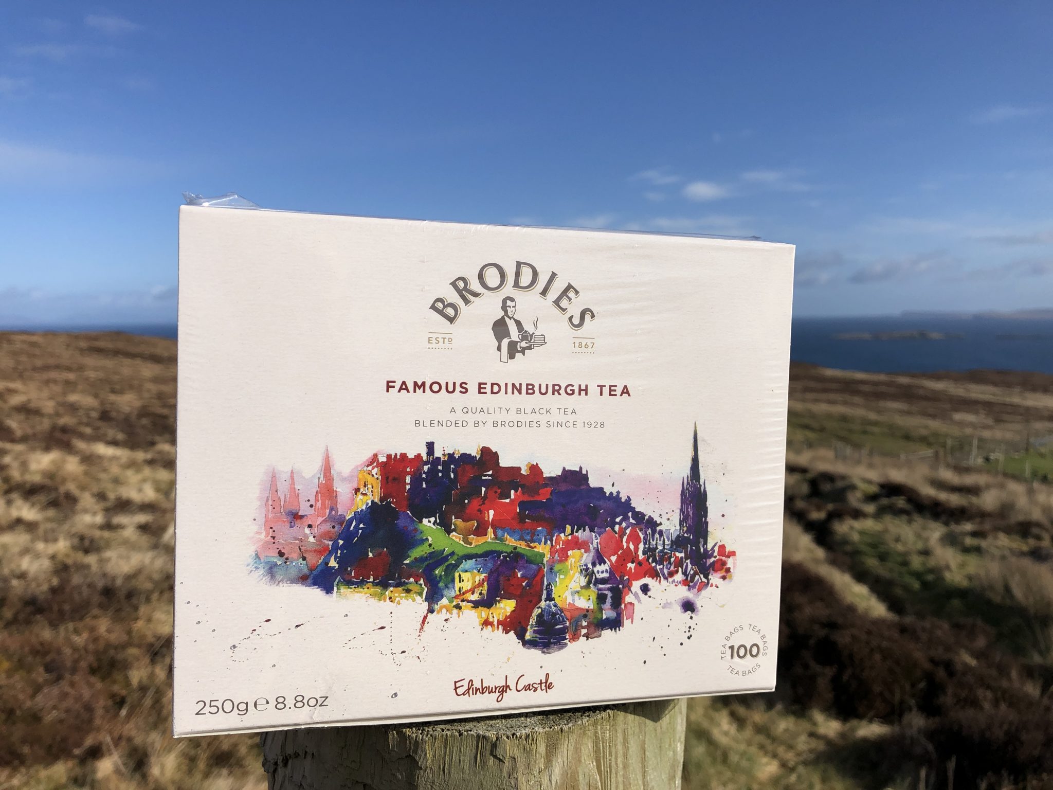 Famous Edinburgh Tea Bags from Brodies of Edinburgh - 100 bags - Donnie ...