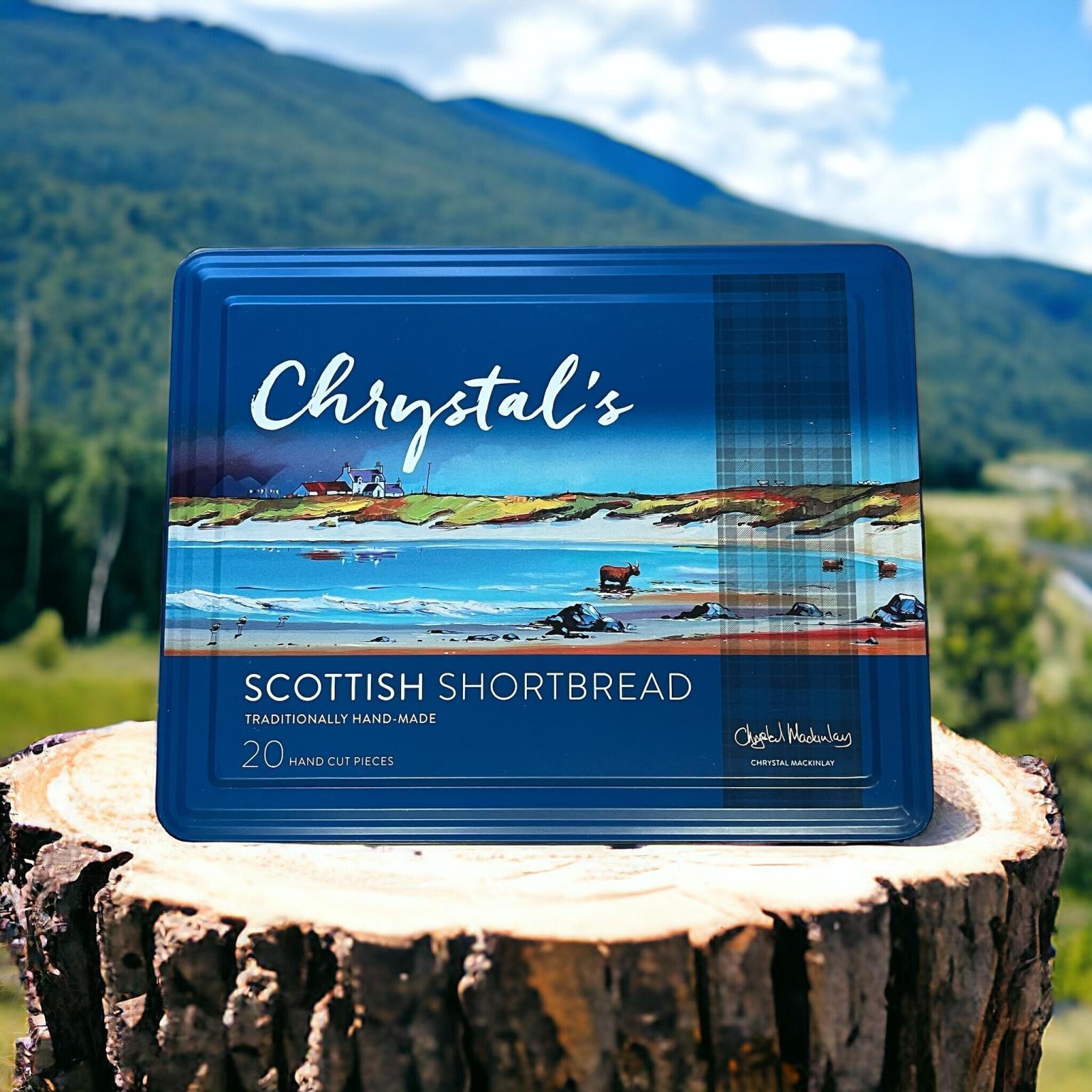 Chrystal's Shortbread Tin - BEST SELLER - Highland Favours from Isle of ...