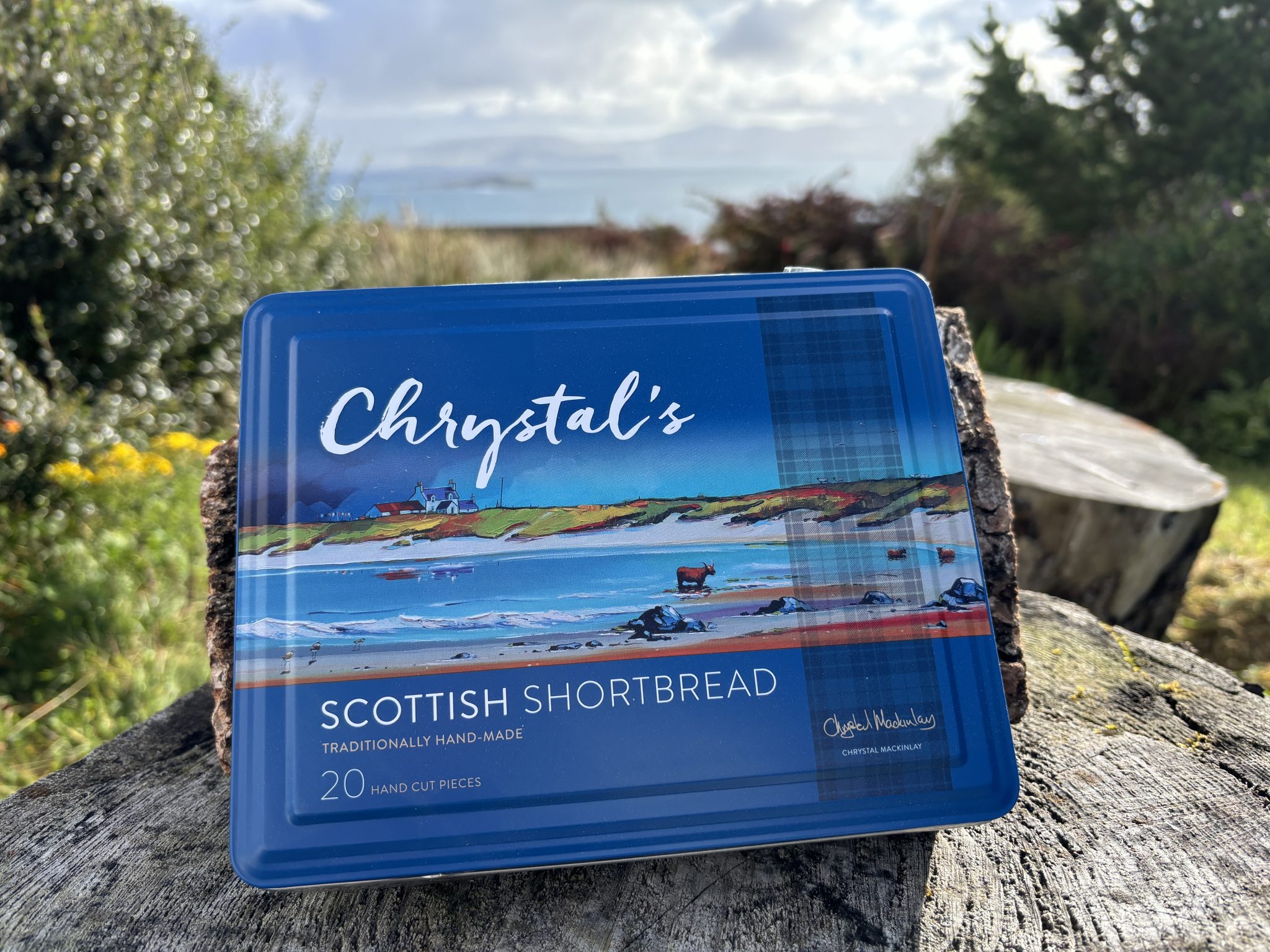Chrystal's Shortbread Tin - BEST SELLER - Donnie's Tablet Shed and Isle ...
